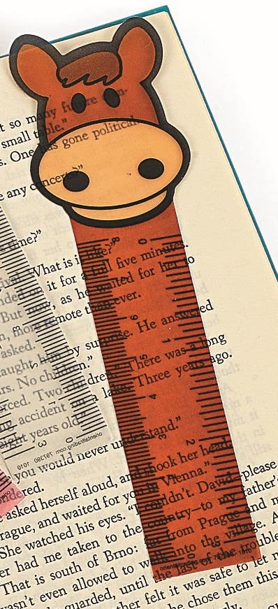 Farm Animal Bookmarks for Kids - Book Markers / Mini Ruler - Classroom Prizes - 24 Pack