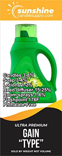 gain Original"Type" Ultra Premium Fragrance Oil for Candles & soap (.05 oz Sample)