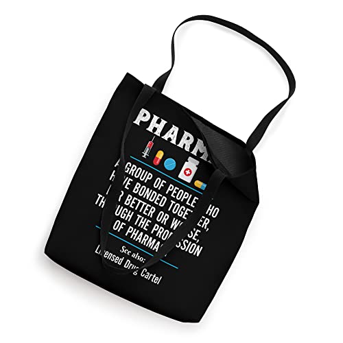 Funny Pharmacy Technician & Pharmacist Pharmily Tote Bag
