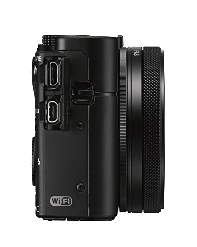 Sony RX100VA (NEWEST VERSION) 20.1MP Digital Camera: RX100 V Cyber-shot Camera with Hybrid 0.05 AF, 24fps Shooting Speed & Wide 315 Phase Detection - 3” OLED Viewfinder & 24-70mm Zoom Lens - Wi-Fi