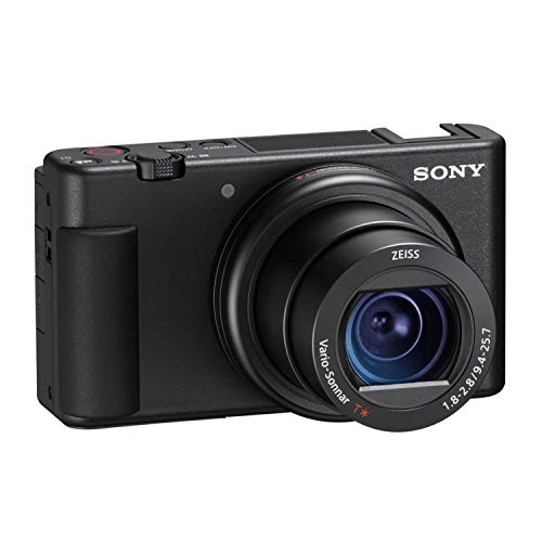 Sony ZV-1 Digital Camera with Vlogger Accessory Kit (4 Items)