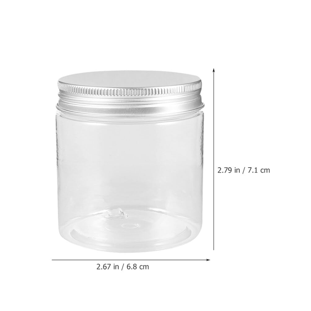 Kichvoe 6pcs honey pot honey jar jars syrup dispenser plastic sealing jar jam storage bottles sealing jam bottles clear jam jar for home jam jar with lid pet plastic small Mason