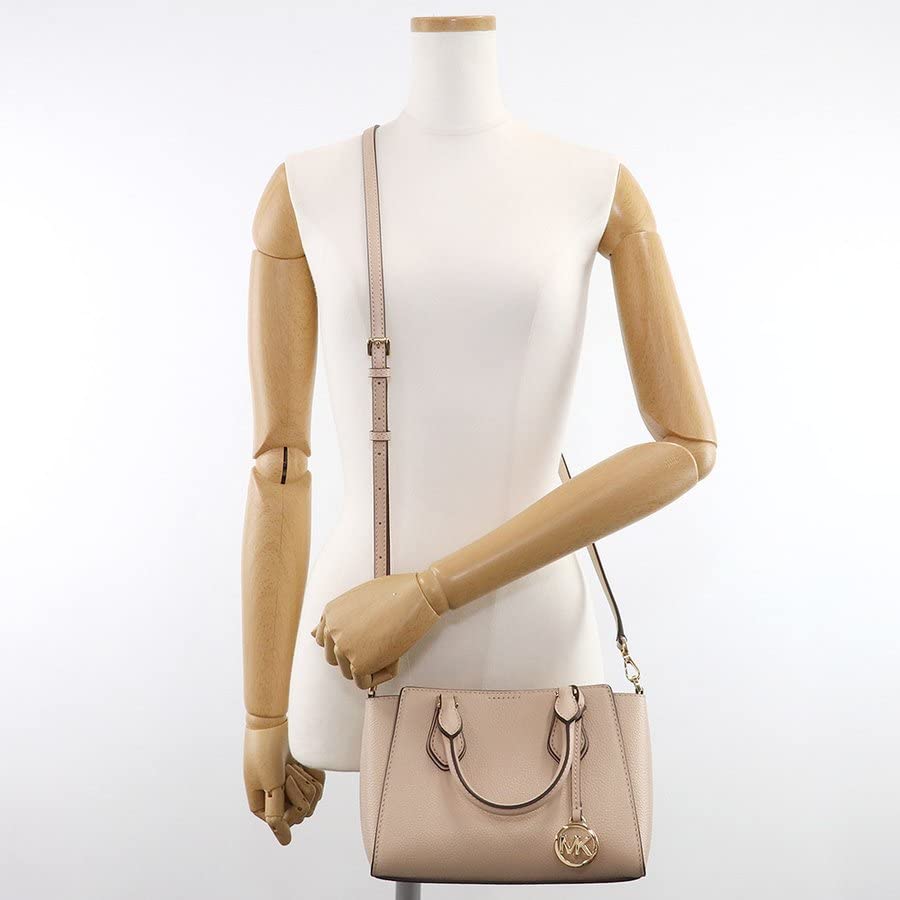 Michael Kors Daria Small Pebble Leather 2In1 Satchel Crossbody Handbag