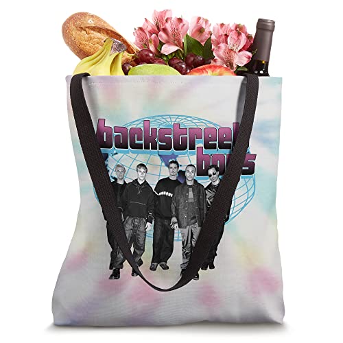 Backstreet Boys β Globe Vintage Tie Dye Tote Bag