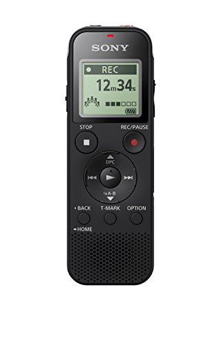 Sony ICD-PX470 Stereo Digital Voice Recorder with Built-in USB Voice Recorder, Black