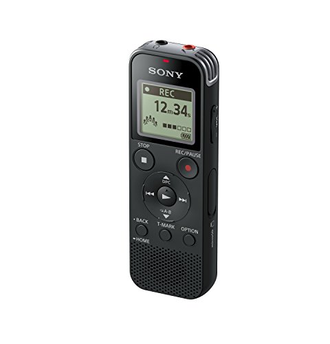 Sony ICD-PX470 Stereo Digital Voice Recorder with Built-in USB Voice Recorder, Black