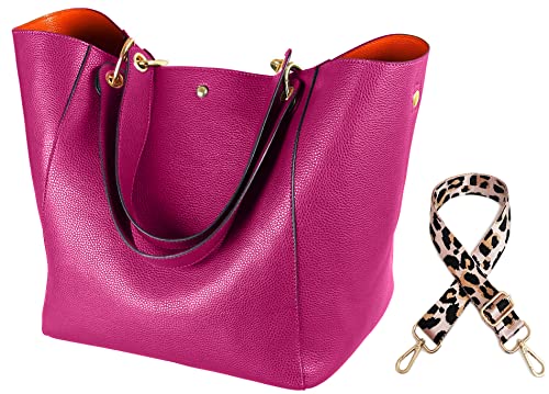 Large Capacity Work Tote Bags for Women's Leather Big Purses and handbags ladies Waterproof Big Shoulder commuter Bag