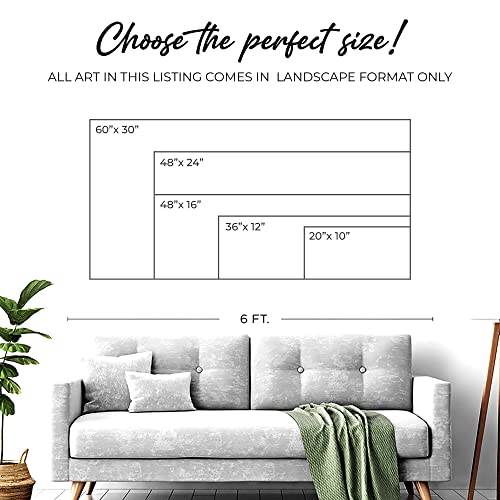 TAILORED CANVASES Personalized Laundry Sign - Large Canvas Wall Art Decor and Accessories for Laundry Room, Business and Farmhouse - Rustic Wall Decoration, Family Name Wash Dry Fold Repeat, 36"x12"