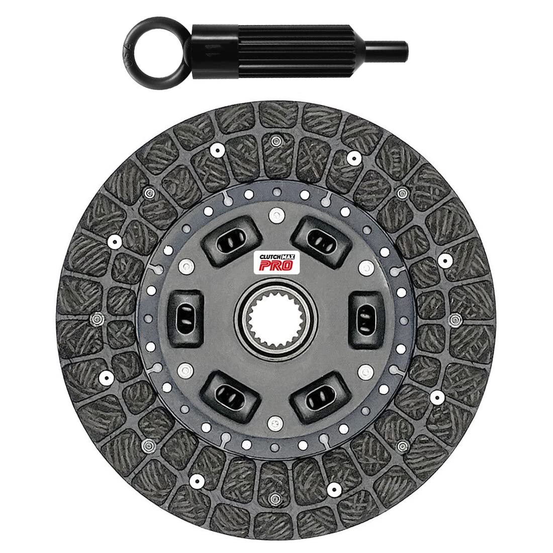 ClutchMaxPRO Performance Stage 1 Clutch Disc Plate with Alignment Tool Compatible with 8/1985-5/1987 4Runner SR5 Pickup SR5 8/1981-1986 Celica Supra 1983-1987 Cressida 1986-7/1988 Supra