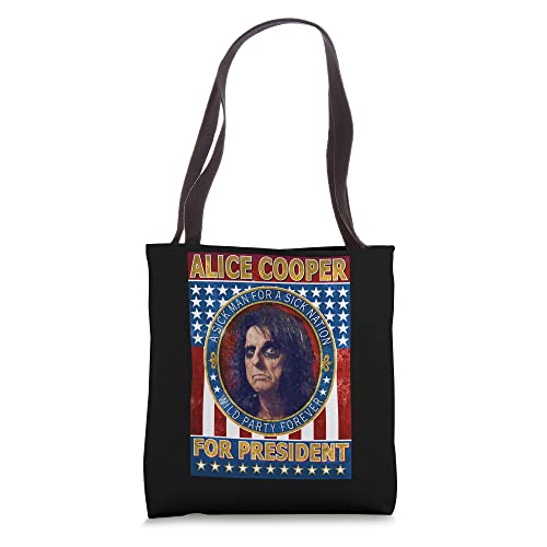 Alice Cooper - Alice Cooper For President Tote Bag