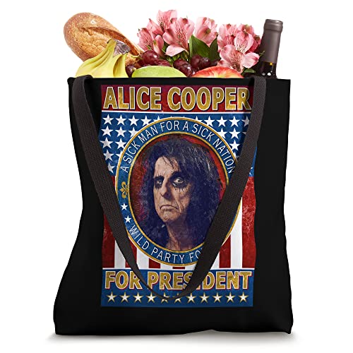 Alice Cooper - Alice Cooper For President Tote Bag