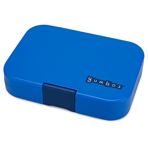 Yumbox Bento Lunch box for Kids (2-7); Leakproof 5-Compartment Design; Fits Standard Lunch Bags; Easy-Open Latch; Healthy Portion Control; Lightweight, Durable & BPA-Free (Surf Blue)
