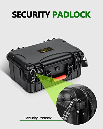 DEVASO Carrying Case for Xbox Series S, Professional Deluxe Waterproof Case Soft Lining Hard Case with Shoulder for Xbox Series S and Other Accessories Storage