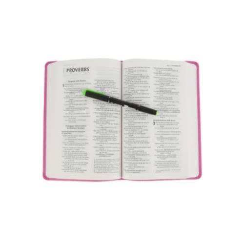 Personalized Custom Text Your Name NIV Value Thinline Bible Comfort Print Leathersoft Orchid New International Version Bible Custom Made Gift for Baptism Christenings Birthdays Celebrations