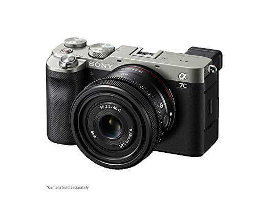 Sony FE 40mm F2.5 G Full-Frame Ultra-Compact G Lens