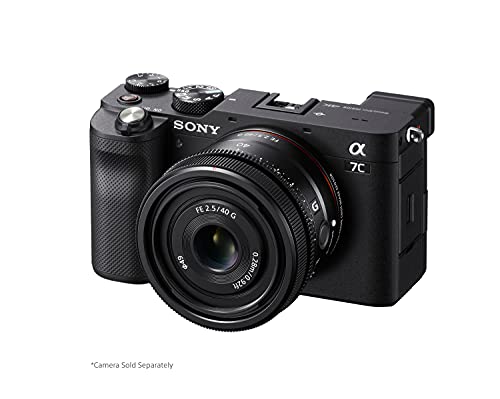Sony FE 40mm F2.5 G Full-Frame Ultra-Compact G Lens