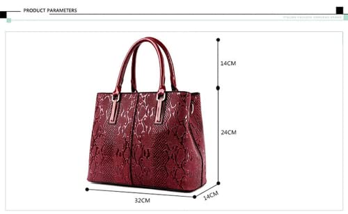 Luxury Handbags Women Bags Designer Capacity Tote Bag Leather Shoulder Crossbody Bags (Blue,30cm)