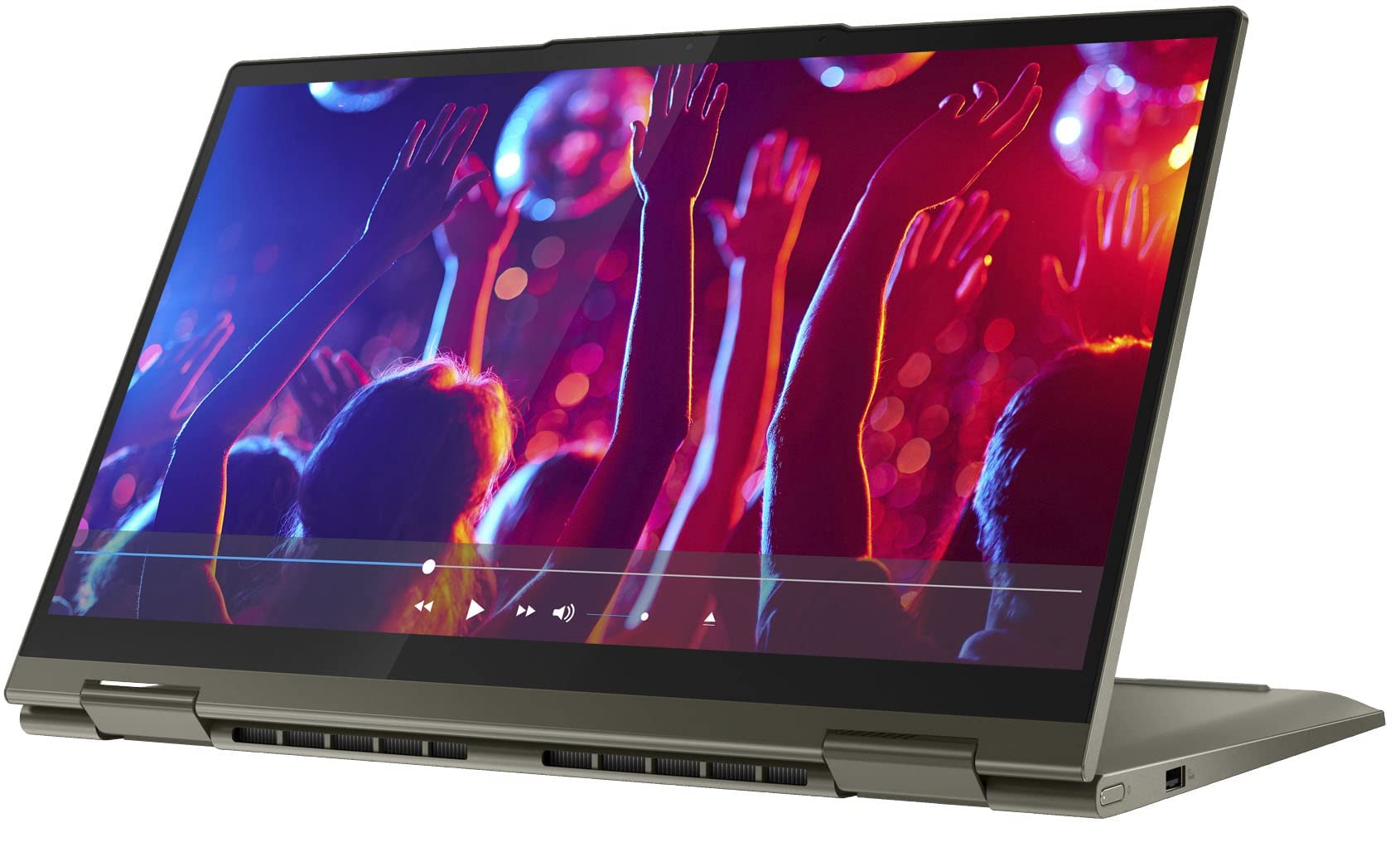 Lenovo - Yoga 7i 2-in-1 14" Touch Screen Laptop - Intel Evo Platform Core i5 - 8GB Memory - 512GB Solid State Drive - 82BH000 - TWE Cloth (12GB | 512GB SSD)