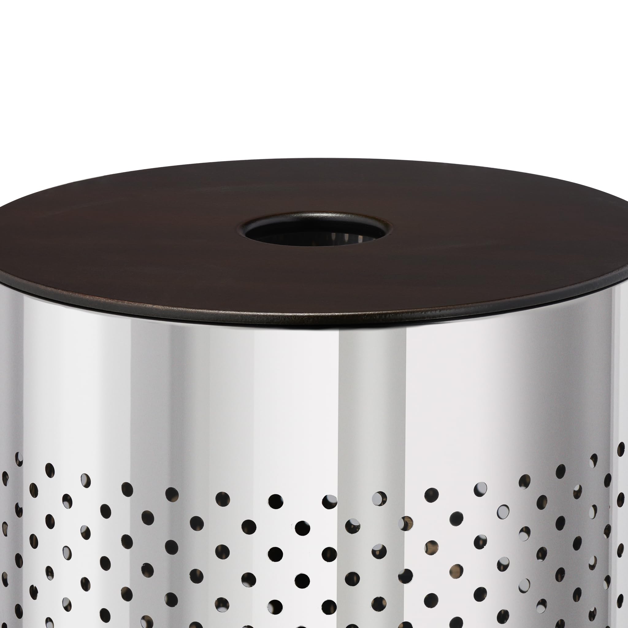 Torre & Tagus 1218-171000 Metro Chrome Laundry Basket, Set of 2