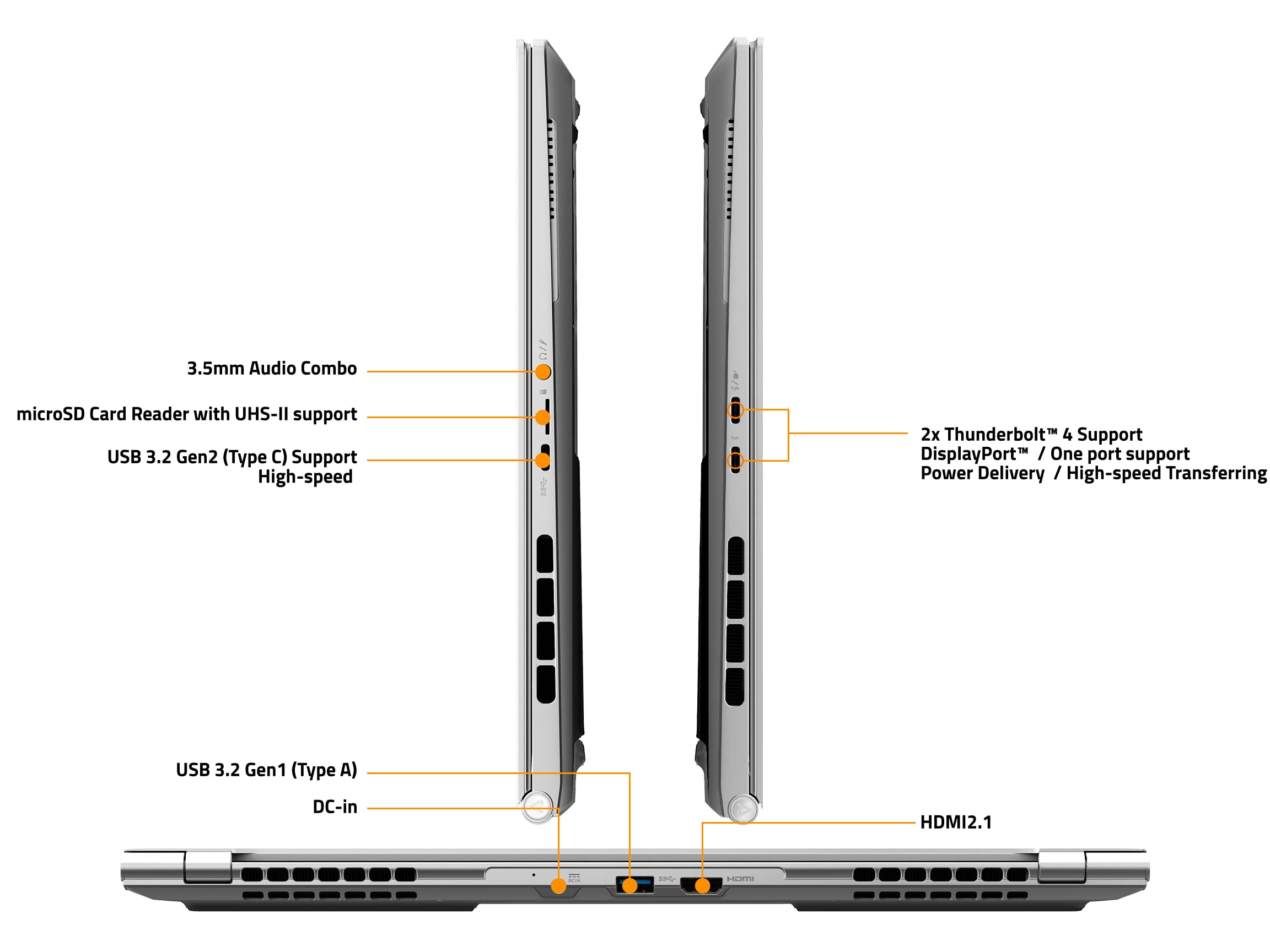 GIGABYTE AERO 16 OLED: 16.0" 16:10 Thin Bezel 4K UHD+ 3840x2400 60Hz OLED, NVIDIA GeForce RTX 4070 GPU 8GB GDDR6, Intel Core i9-13900H, 32GB DDR5 RAM, 1TB SSD, Win11 Pro (AERO 16 OLED BSF-A3US964SP)