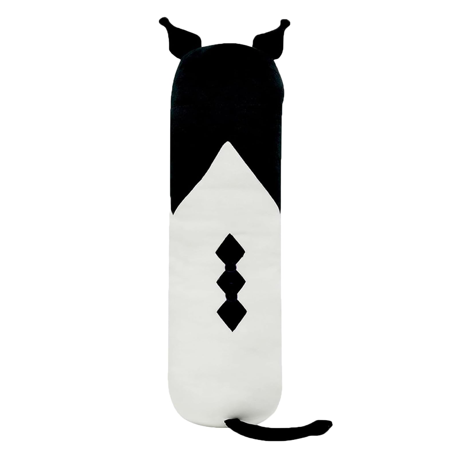 Pzwrsae Long Cat Pillow,Soft Long Cat Plush 22 Inches, Can be Used as a Pillow, Cushion, Lumbar Pillow and Decorative Items of Cat Body Pillow (Black Purple cat)