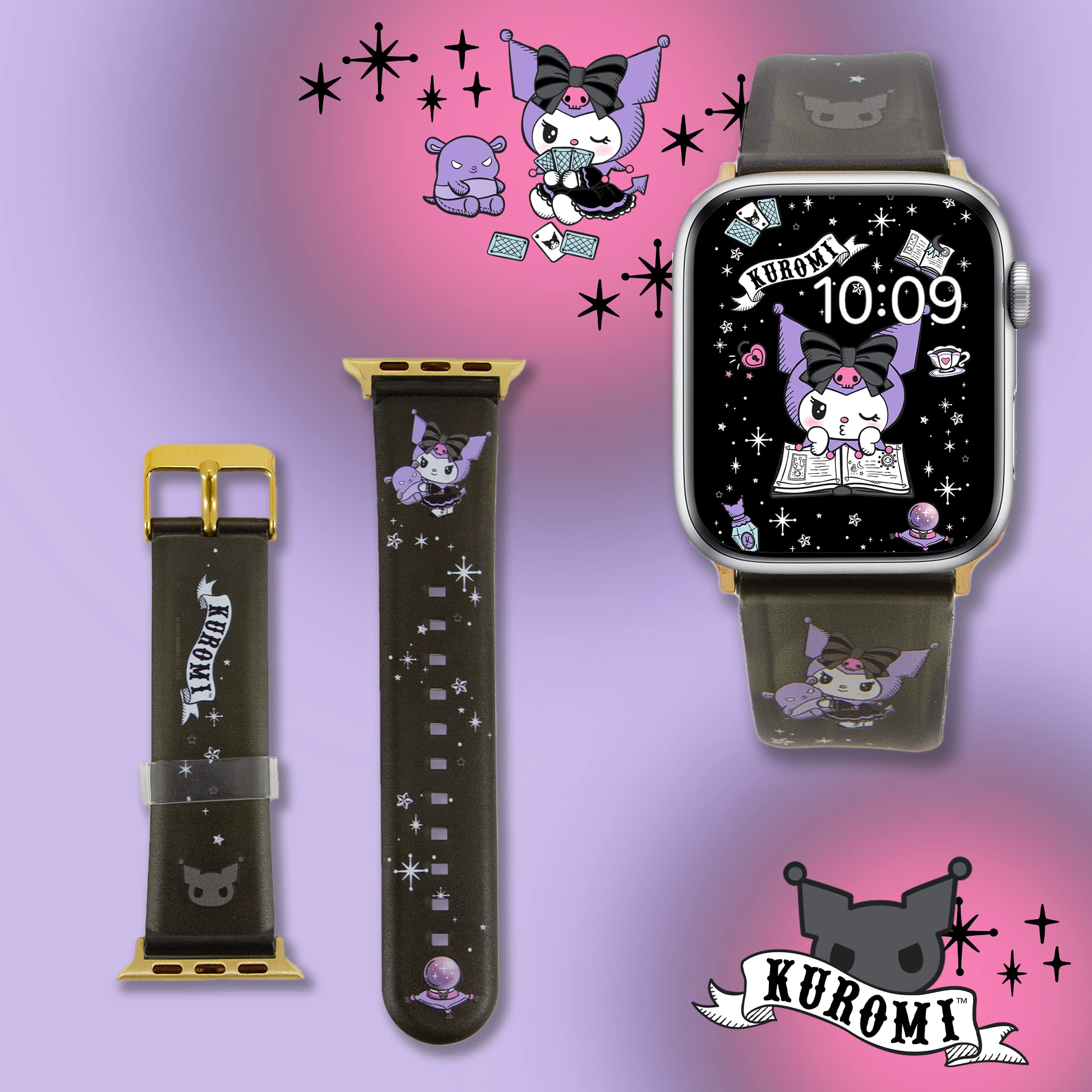 Sonix x Sanrio Watch Band Compatible with Apple Watch 41mm / 40mm / 38 mm - Kuromi