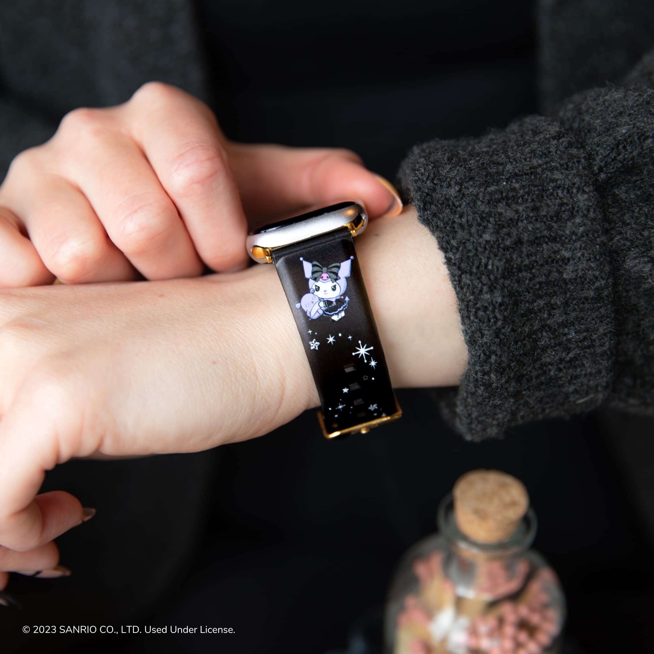 Sonix x Sanrio Watch Band Compatible with Apple Watch 41mm / 40mm / 38 mm - Kuromi
