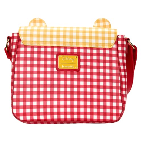 Loungefly Disney Winnie The Pooh Gingham Crossbody Bag Winnie The Pooh One Size