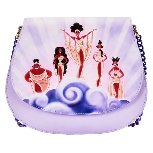 Loungefly Disney Hercules Muses Clouds Crossbody Bag Hercules One Size
