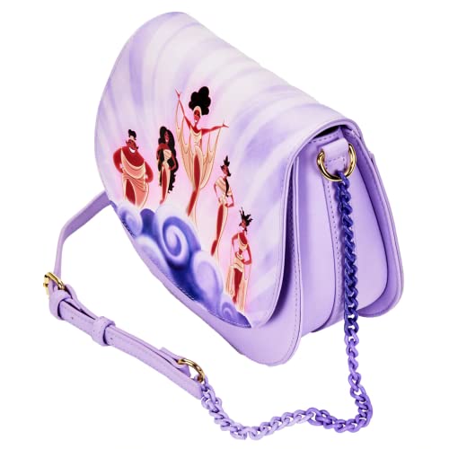 Loungefly Disney Hercules Muses Clouds Crossbody Bag Hercules One Size