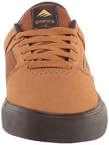 Emerica Men's Skate Shoe, Tan/Brown, 14