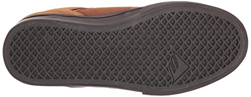 Emerica Men's Skate Shoe, Tan/Brown, 14