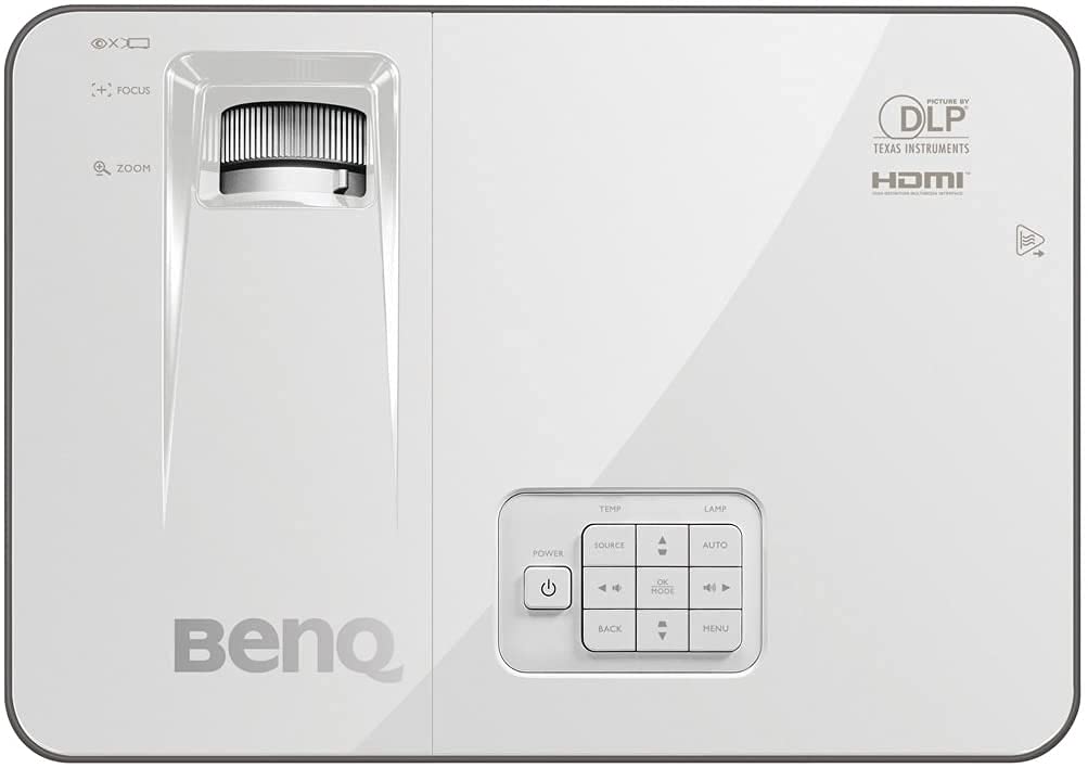 BenQ DLP HD 1080p Projector (TH670) - 3D Home Theater Projector with 3,000 ANSI Lumens and 10,000:1 Contrast