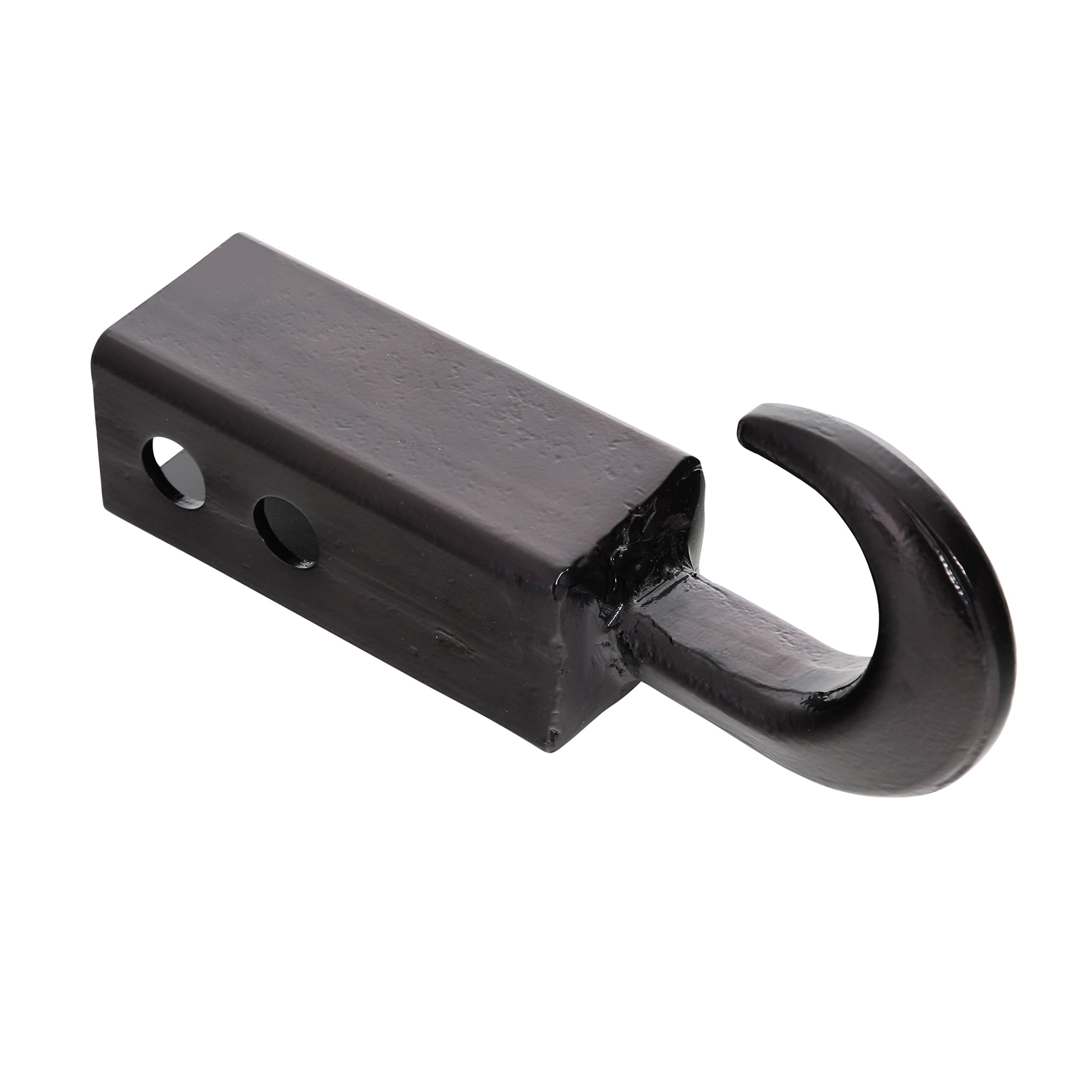 Smittybilt Receiver Mounted Tow Hook (Black) - 7610