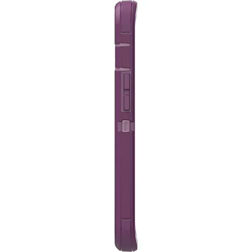 OtterBox Defender Series Rugged Case for iPhone 13 (NOT Mini/Pro/Pro Max) Case Only - Non-Retail Packaging - Happy Purple - with Microbial Defense