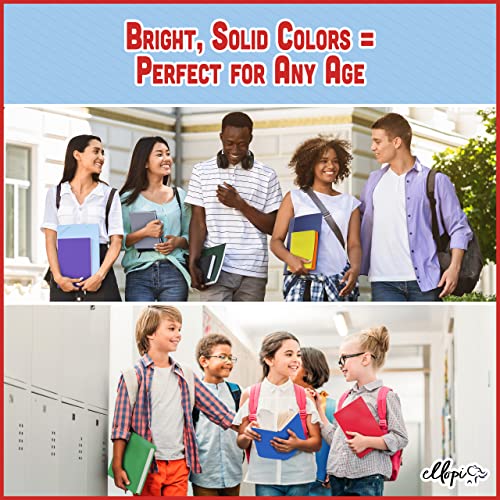 Easy Apply Stretchable Book Cover 1 Pack Magenta. Jumbo Jacket Fits Most Hardcover Textbooks Up to 9" x 11". Adhesive-Free, Nylon Fabric Protectors. Washable and Reusable School Supply for Students