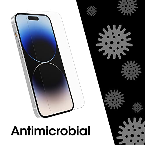 OtterBox ALPHA GLASS SERIES ANTIMICROBIAL Screen Protector for iPhone 14 Pro Max (ONLY)