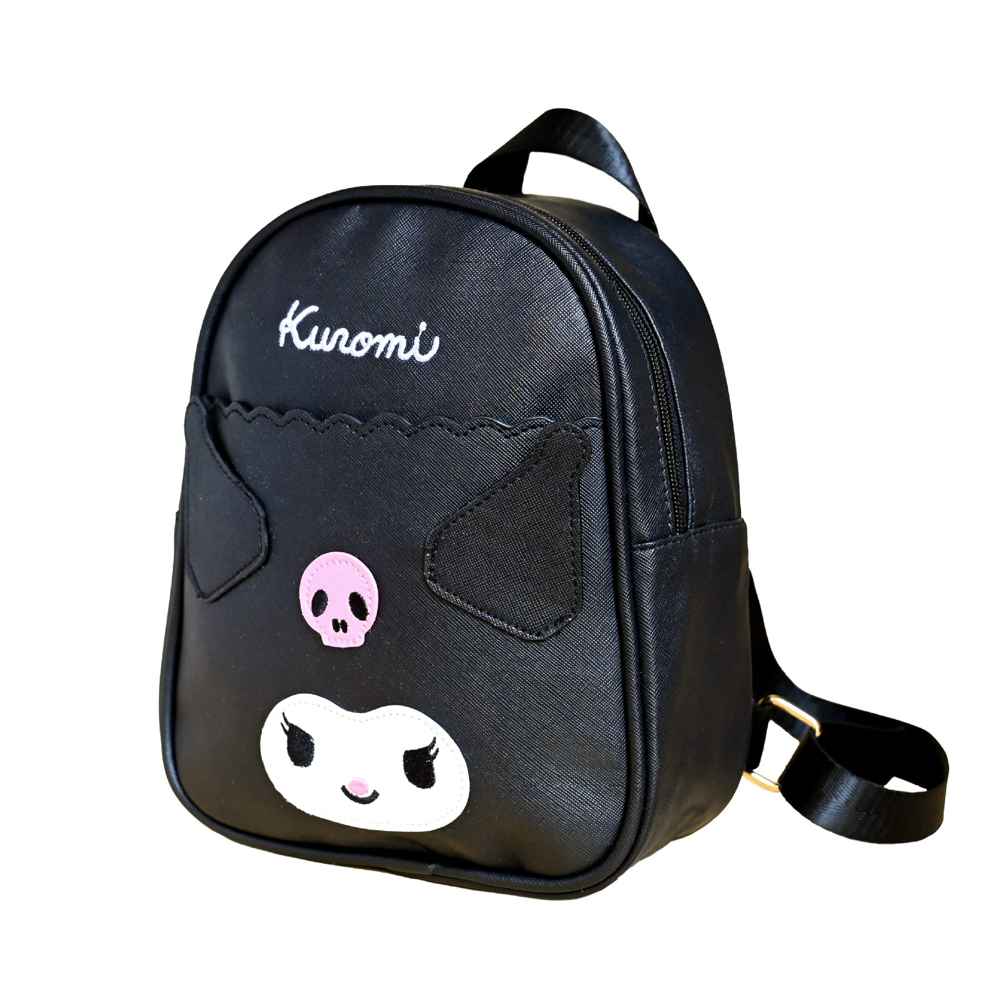 AJZTRC Kawaii Backpack, Cute Cartoon Mini Travel Backpack, Waterproof Faux Leather Anime Bag for Girls Fashion