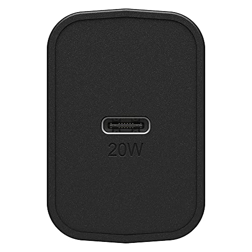OtterBox Fast Charge USB-C Wall Charger, 20 Watt - BLACK