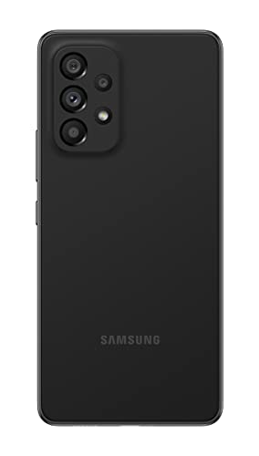 SAMSUNG Galaxy A53 5G A Series Cell Phone, Factory Unlocked Android Smartphone, 128GB, 6.5β FHD Super AMOLED Screen, Long Battery Life, US Version, Black