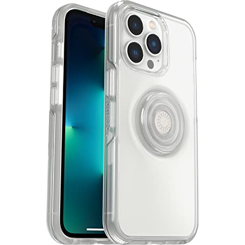 OtterBox Otter + POP Symmetry Clear Series Case for iPhone 13 Pro - Clear POP (Clear)
