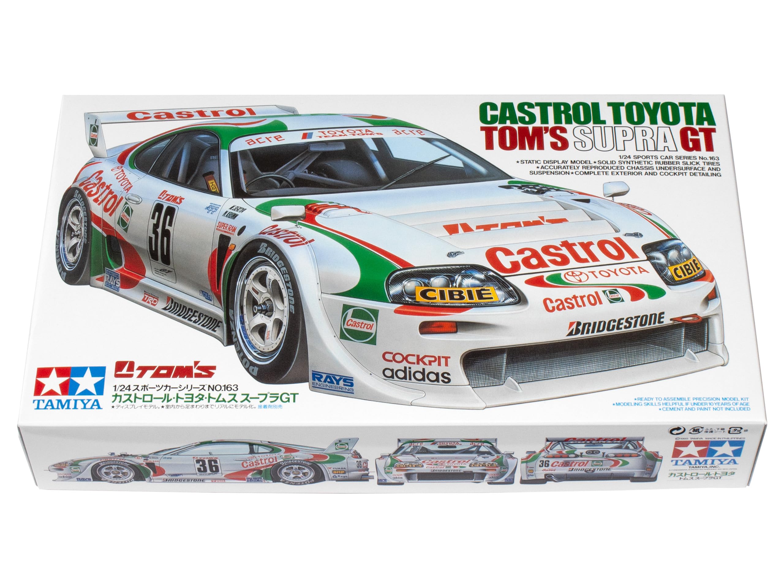 Tamiya 1/24 CASTROL Toyota Tom's Supra GT