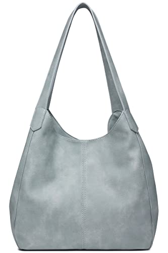 Handbag for Women 3 Compartments Faux Leather Hobo bag Multiple Pockets Shoulder bag Tote Purse