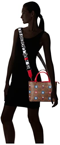 Karl Lagerfeld Paris womens Maybelle Crossbody Cross Body, Brown/Khaki/Black Multi Maybelle, One Size US