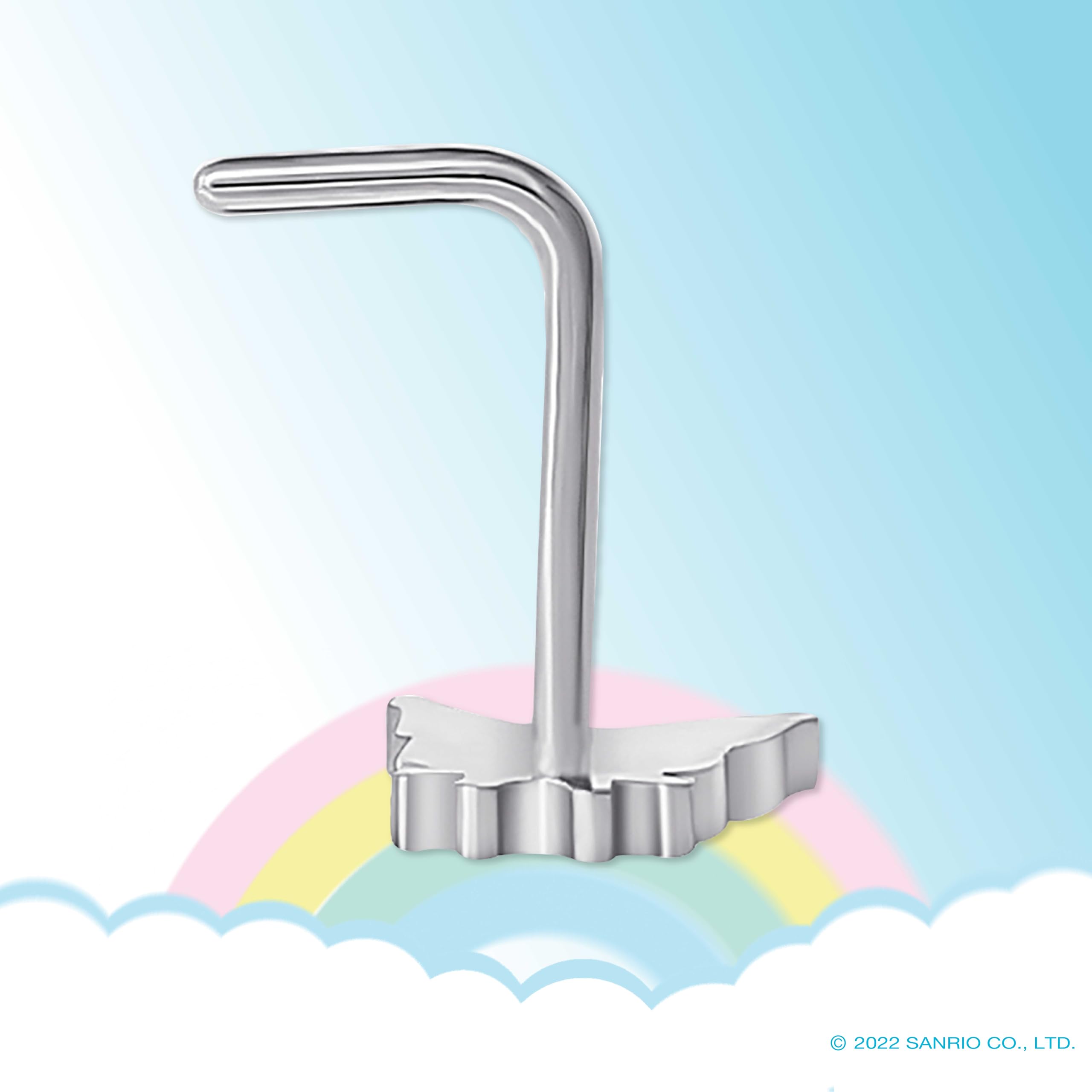 Hello Kitty Kuromi Nose Rings 20g Stainless Steel L-Shape Kawaii Cute Nose Stud Officially Licensed Sanrio