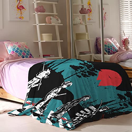 ESRBSO Anime Blanket,Clear Picture Quality Thickened Throw Blanket, Used in The Living Room, Bedroom Sofa and Bedding40×60inch