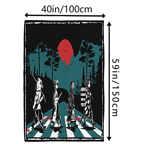 ESRBSO Anime Blanket,Clear Picture Quality Thickened Throw Blanket, Used in The Living Room, Bedroom Sofa and Bedding40×60inch