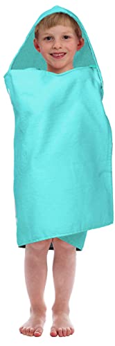 Jay Franco Bluey & Bingo Bath/Pool/Beach Hooded Towel - Super Soft & Absorbent Cotton Towel, Measures 22 x 51 Inches (Official Bluey Product)