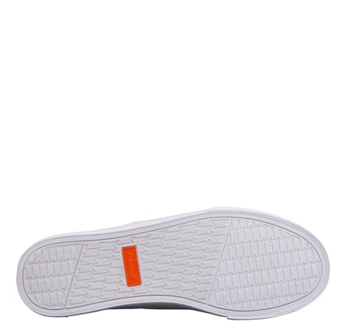 Lugz | Clipper Casual Sneakers for Men | Slip On Shoes for Men | Everyday Men Footwear, White/White, 9