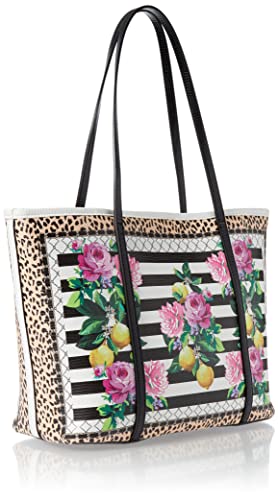 Betsey Johnson Amazing Tote Bag, Black/White